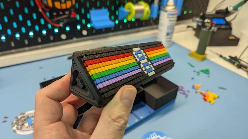 Pixel Pen Holder/Desktop Organizer - Gridfinity by Tinker.fun - MakerWorld