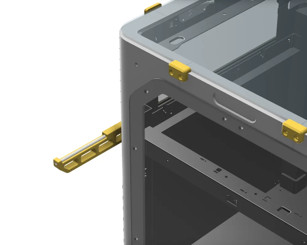 Bambu Lab Easy Side Spool Holder for P1P, X1C, ARC enclosure by ...