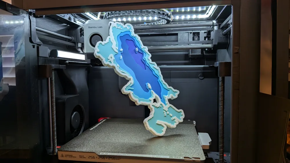 Lake Titicaca Depth Map by RedMuseDesigns MakerWorld: Download Free 3D ...