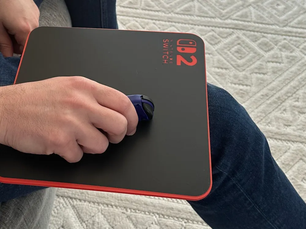 Nintendo Switch 2 JoyCon Leg-Strap Mouse Pad couch - Free 3D Print ...
