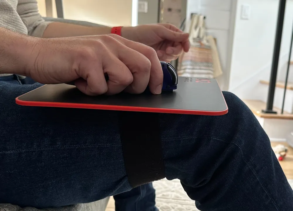 Nintendo Switch 2 JoyCon Leg-Strap Mouse Pad couch - Free 3D Print ...