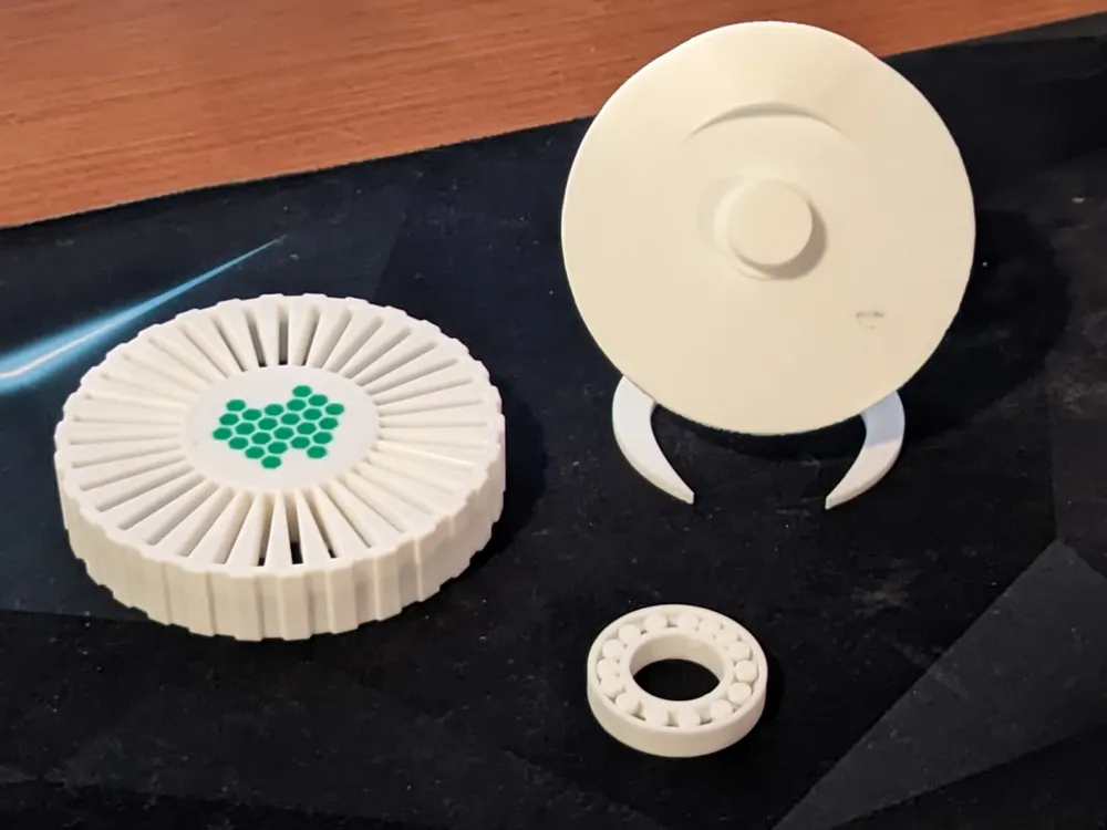 Filament Swatch Wheel | Compatible with Bambu Swatches - Free 3D Print ...