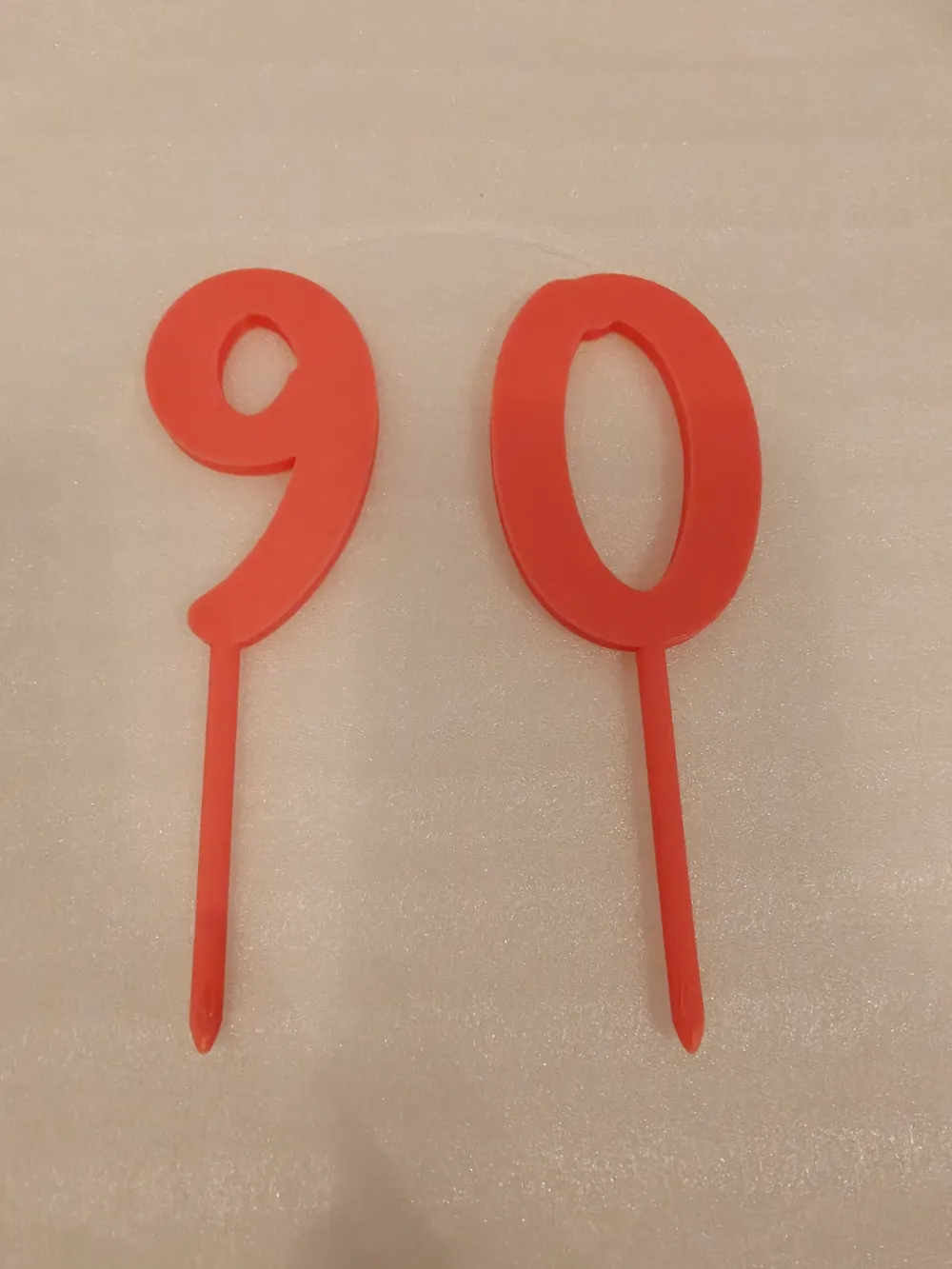 Cake Topper Numbers by OwenTrafalgar MakerWorld: Download Free 3D Models
