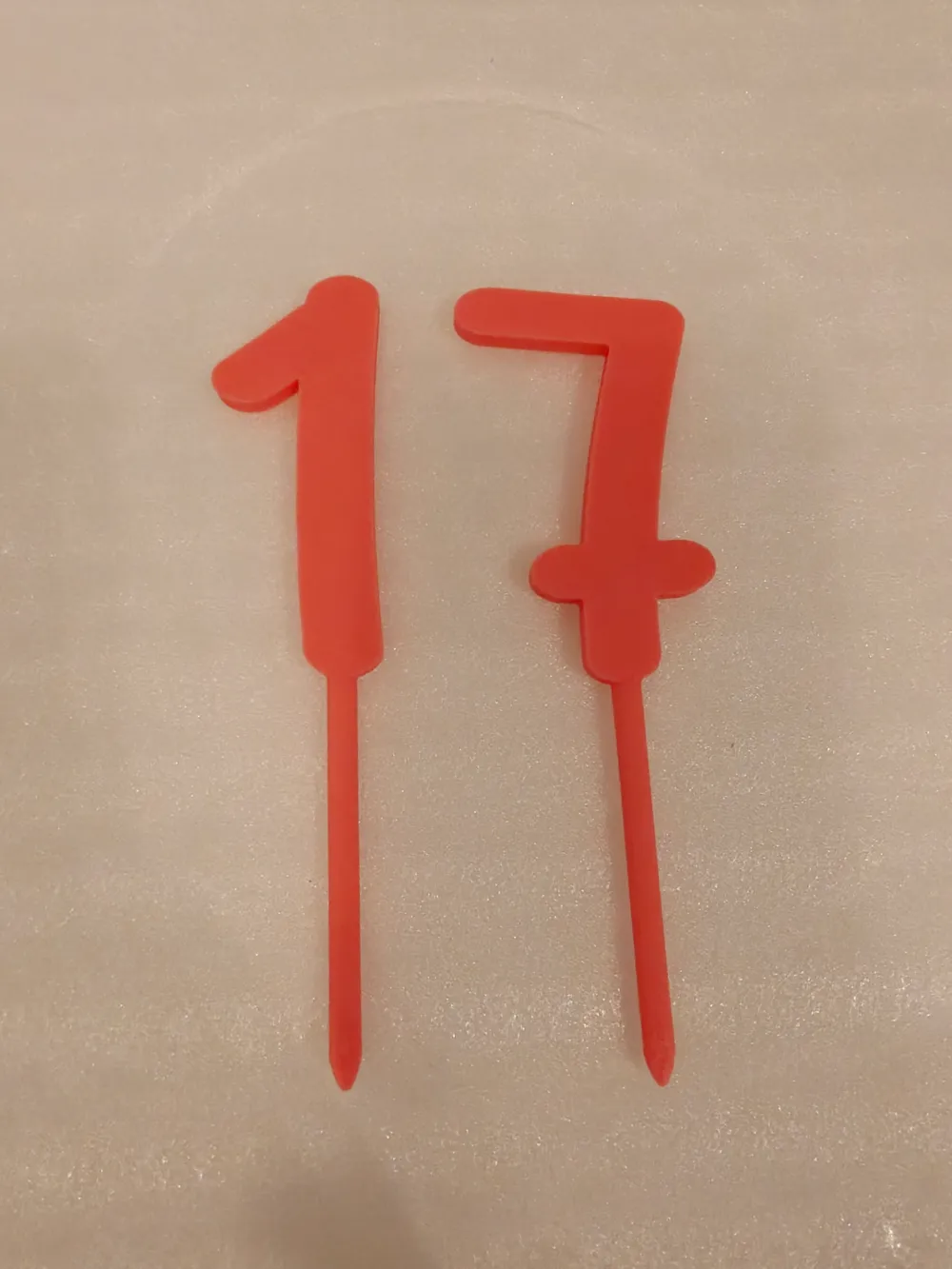 Cake Topper Numbers by OwenTrafalgar MakerWorld: Download Free 3D Models