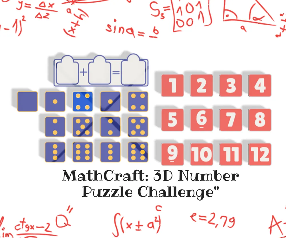 MathCraft: 3D Number Puzzle Challenge with Box by JohnRambo - MakerWorld