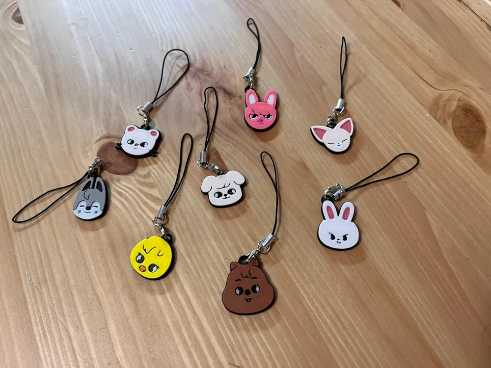 Charms - SKZOOS - Stray Kids - Free 3D Print Model - MakerWorld