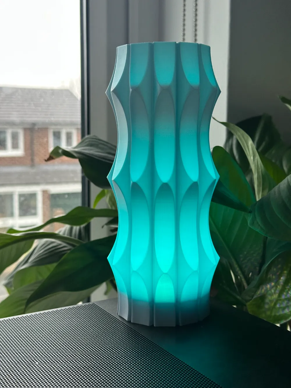 Table Lamp. Quick Easy Lampshade Print for LED by Abstractia Design ...