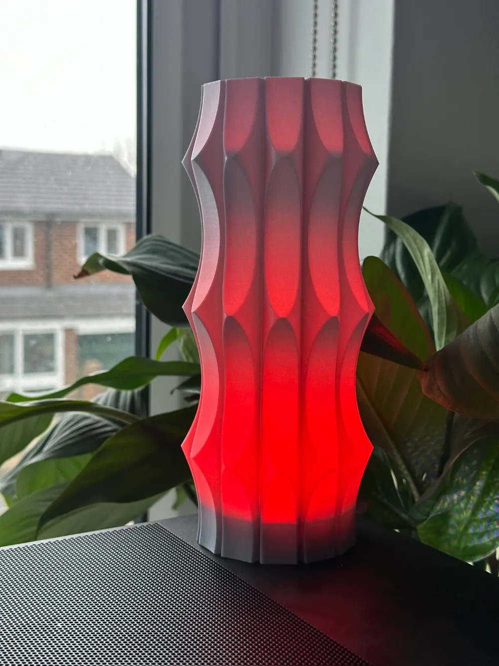 Table Lamp. Quick Easy Lampshade Print for LED by Abstractia Design ...