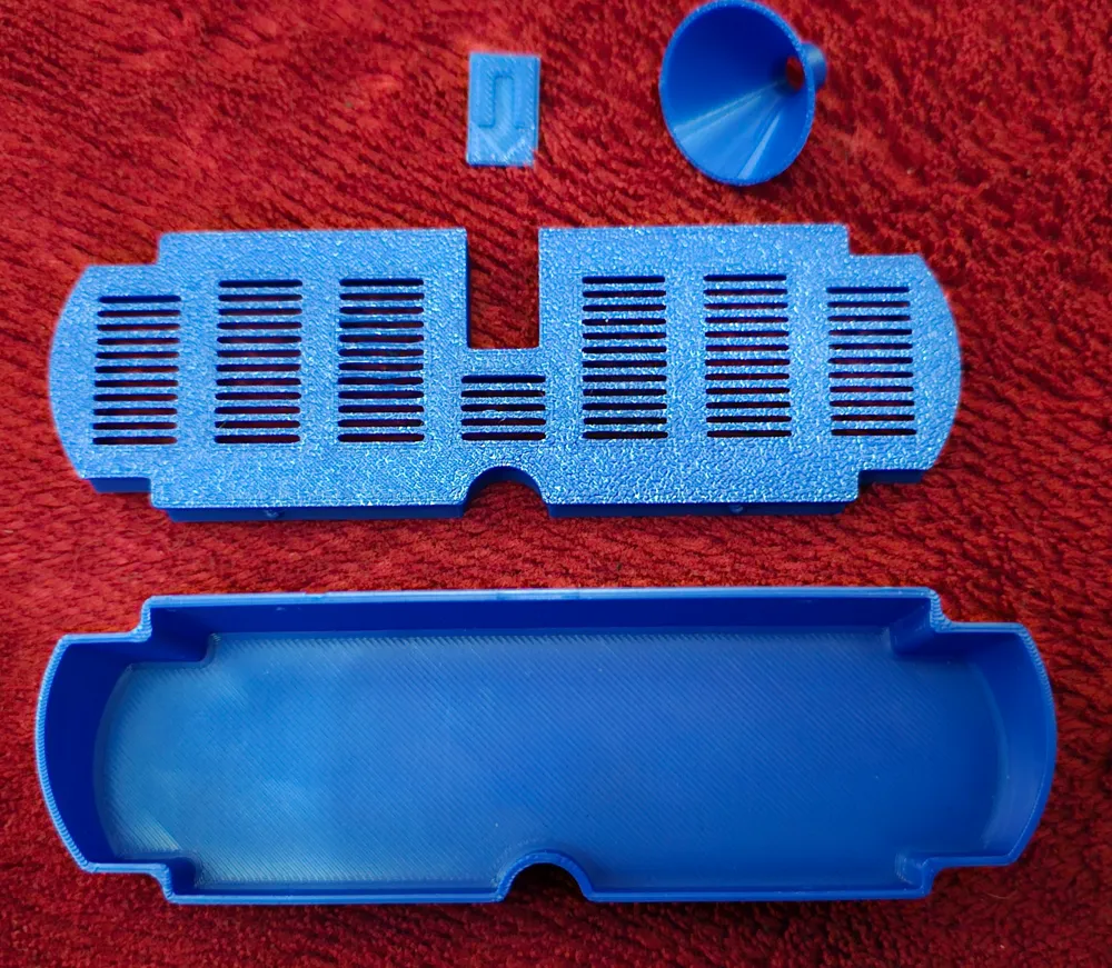 Rear AMS desiccant tray with easy fill/empty slot by Darren MakerWorld ...