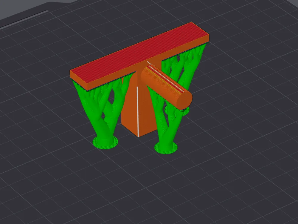 Support Test - Simple Print by Bhellwig - MakerWorld