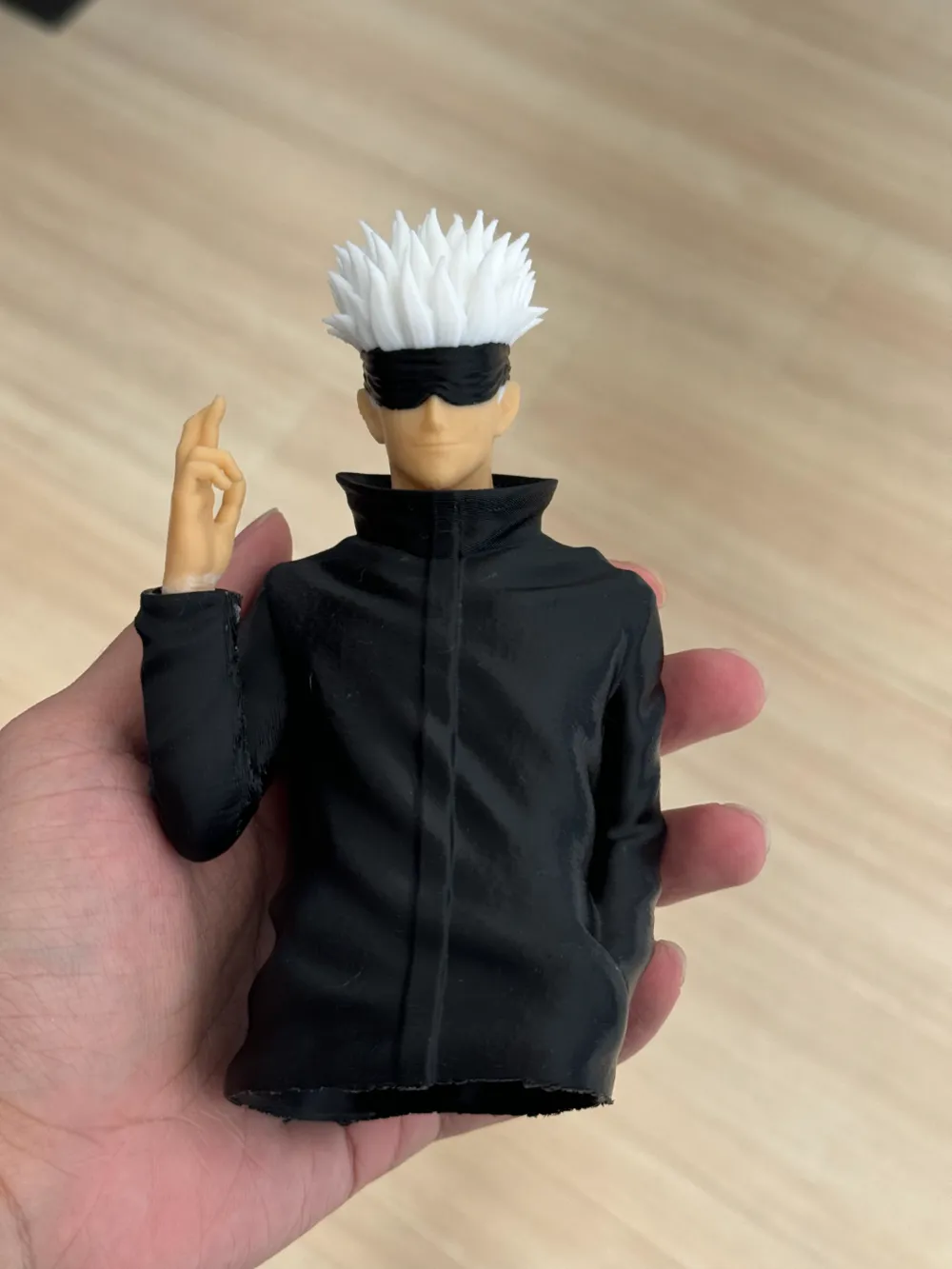 Satoru Gojo Upper Body Figurine by Ultra_violet - MakerWorld