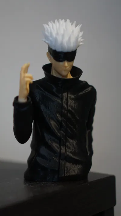 Satoro Gojo Half Body Display by Ultra_violet - MakerWorld