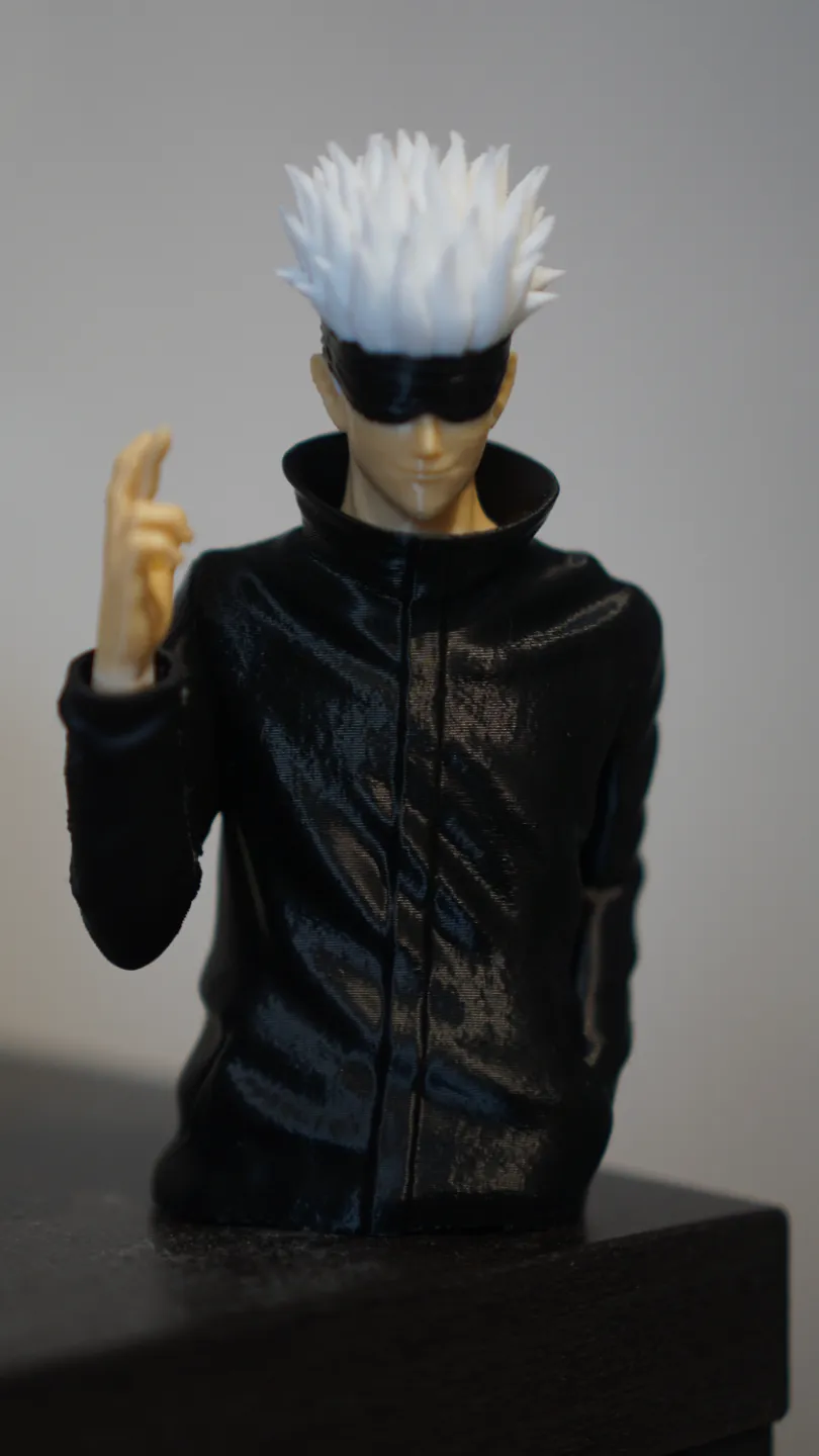 Satoru Gojo Upper Body Figurine by Ultra_violet MakerWorld: Download ...