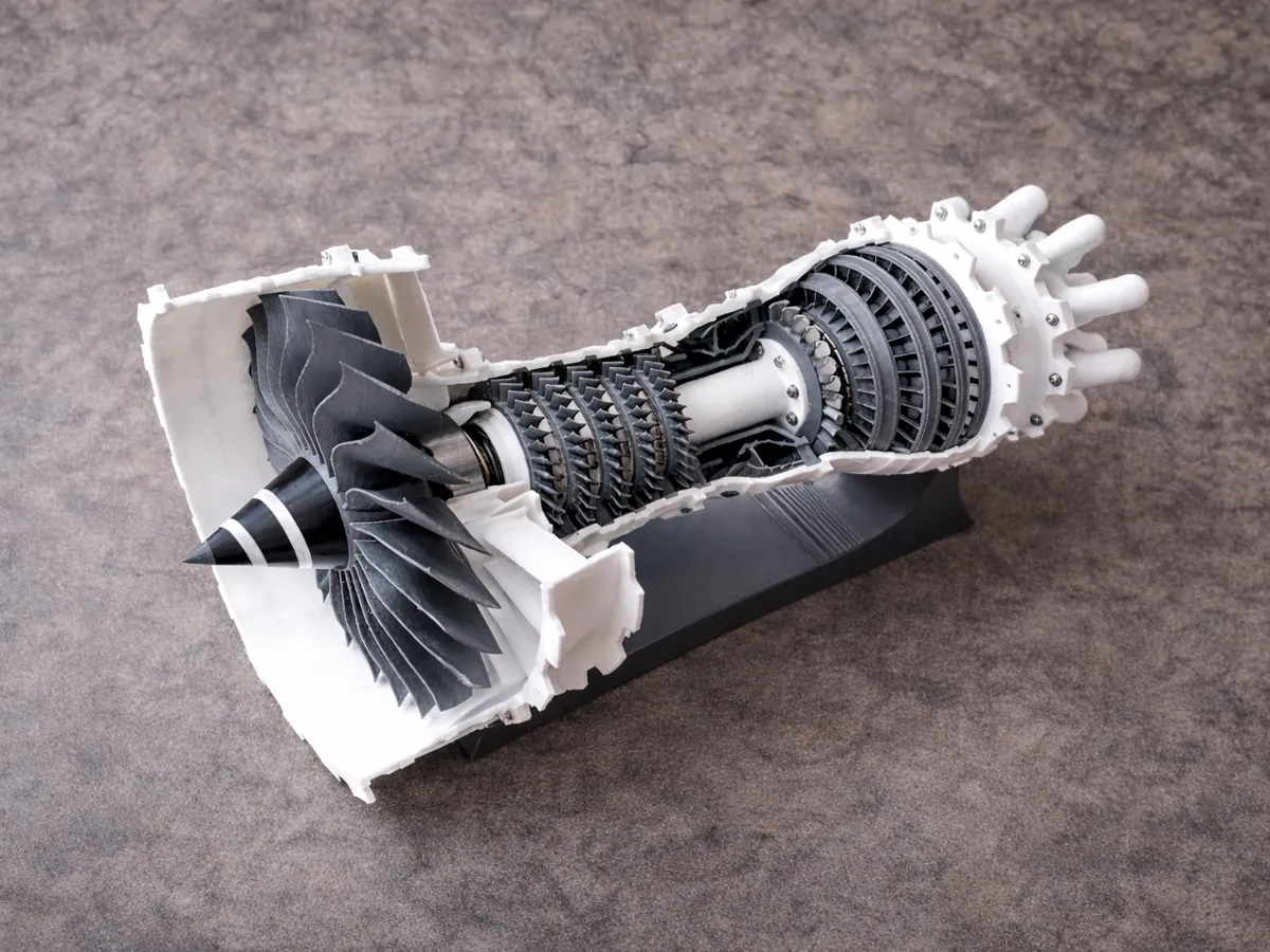 jet engine - Free 3D Print Model - MakerWorld