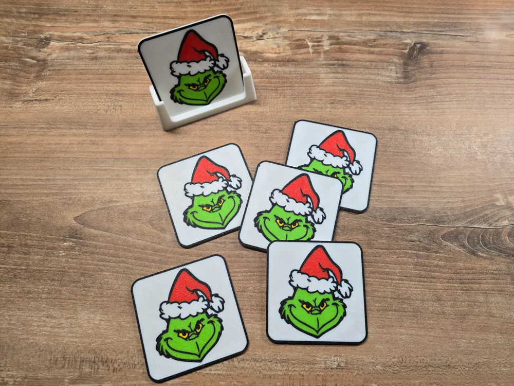 Coaster Grinch by Neggan - MakerWorld