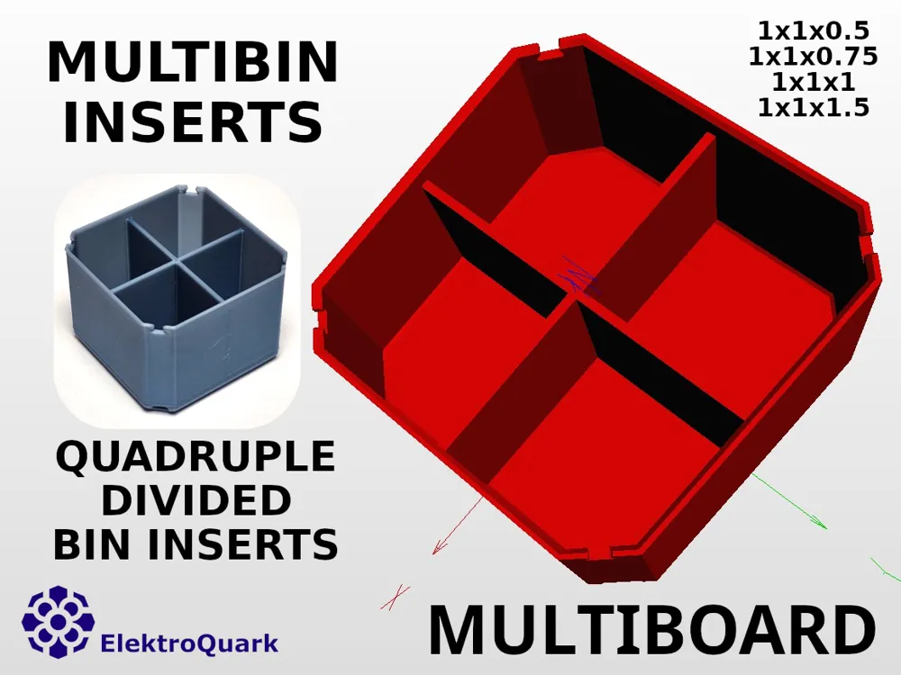 Quadruple Divided Bins for Multibin Remixed by ElektroQuarkMakerWorld ...