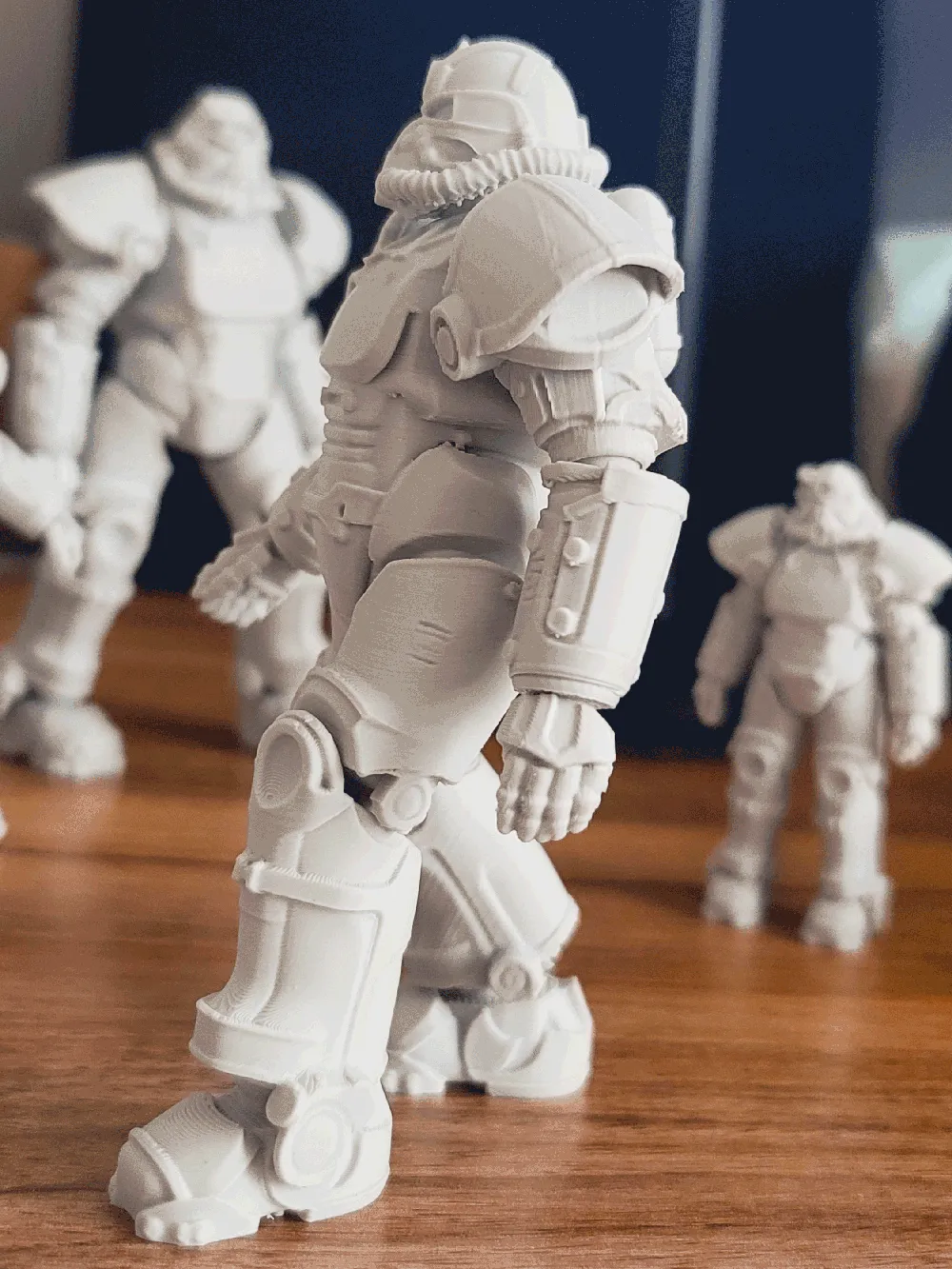 Radiation T-51 Power Armor May 17 Update V25 Highly Articulated + Weapons and Hands - Free 3D ...