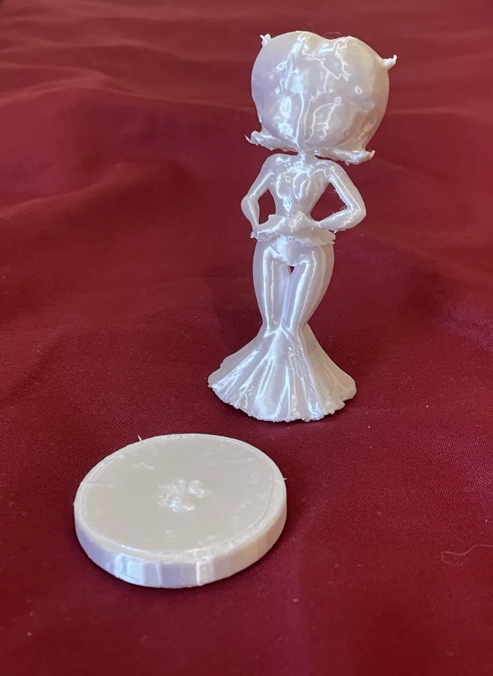 Betty Boop statue 3d by GLab MakerWorld: Download Free 3D Models