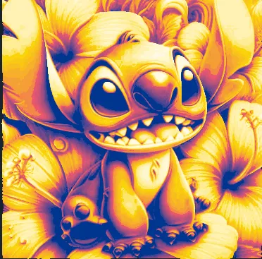 Stitch Hueforge by Kristin - MakerWorld