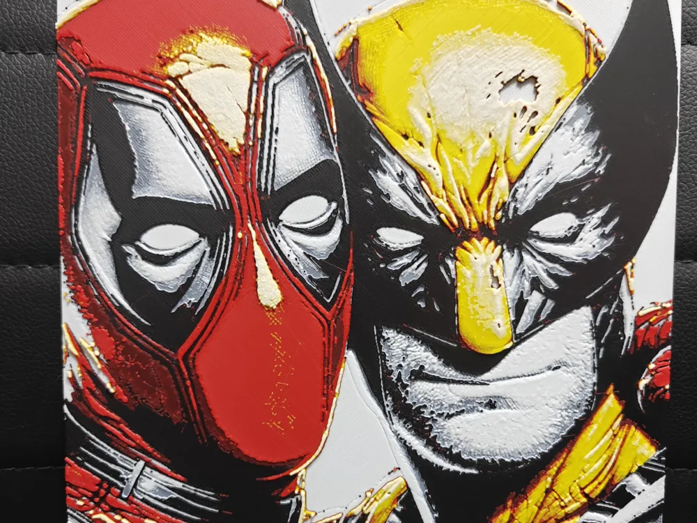 Wolverine & Deadpool Friends by TheHueforgeLady MakerWorld: Download ...