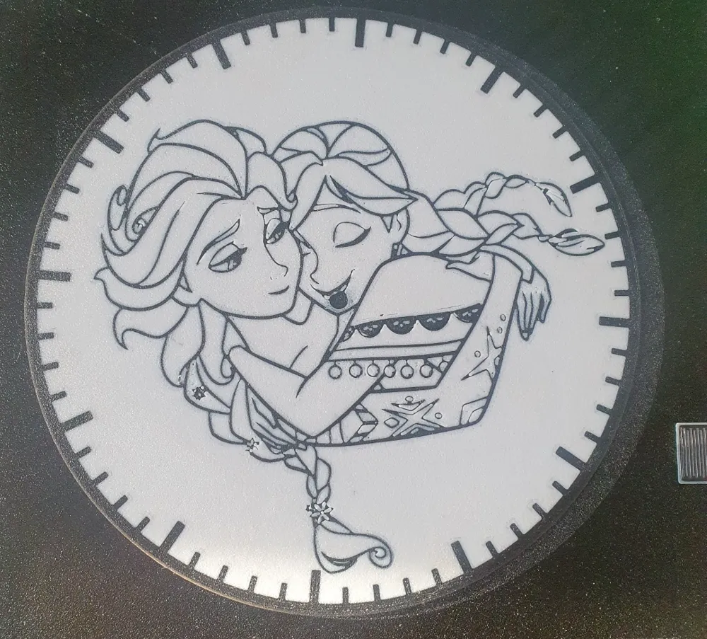 TWO-TONE ANNA AND ELSA WATCH by simba - MakerWorld