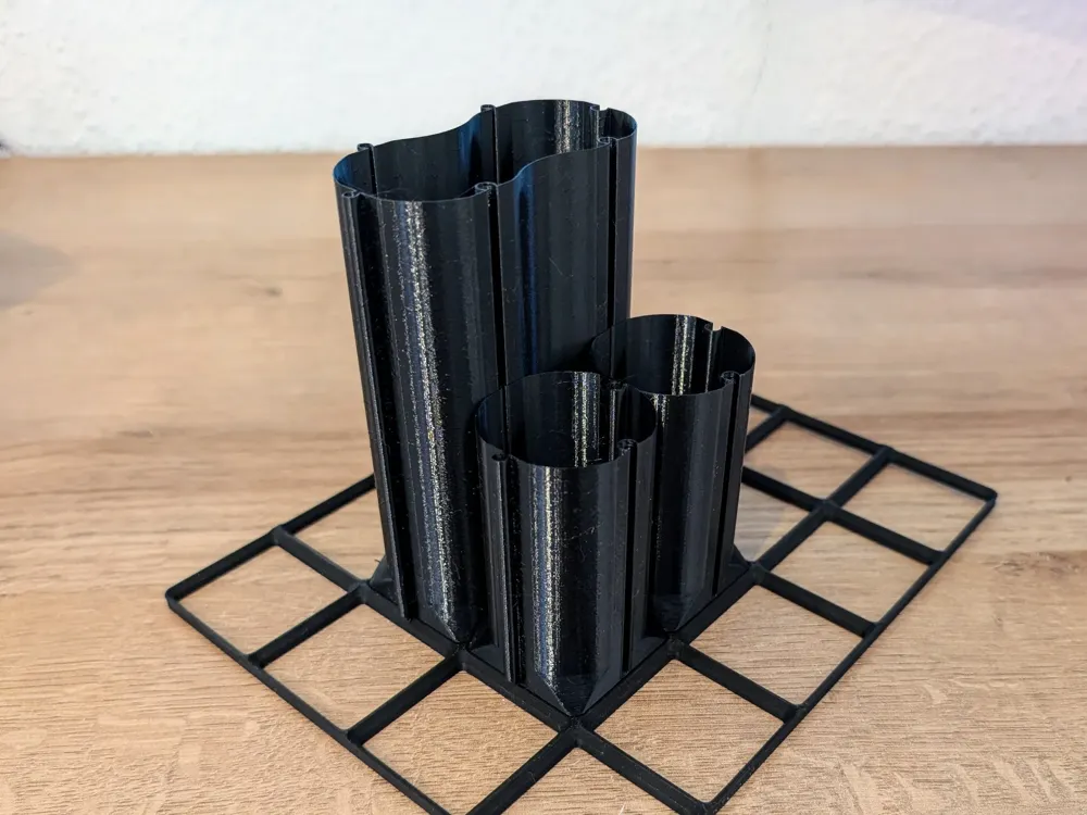 Simple, Modular Cable Box Organizer (Vase&Grid) by Till - MakerWorld
