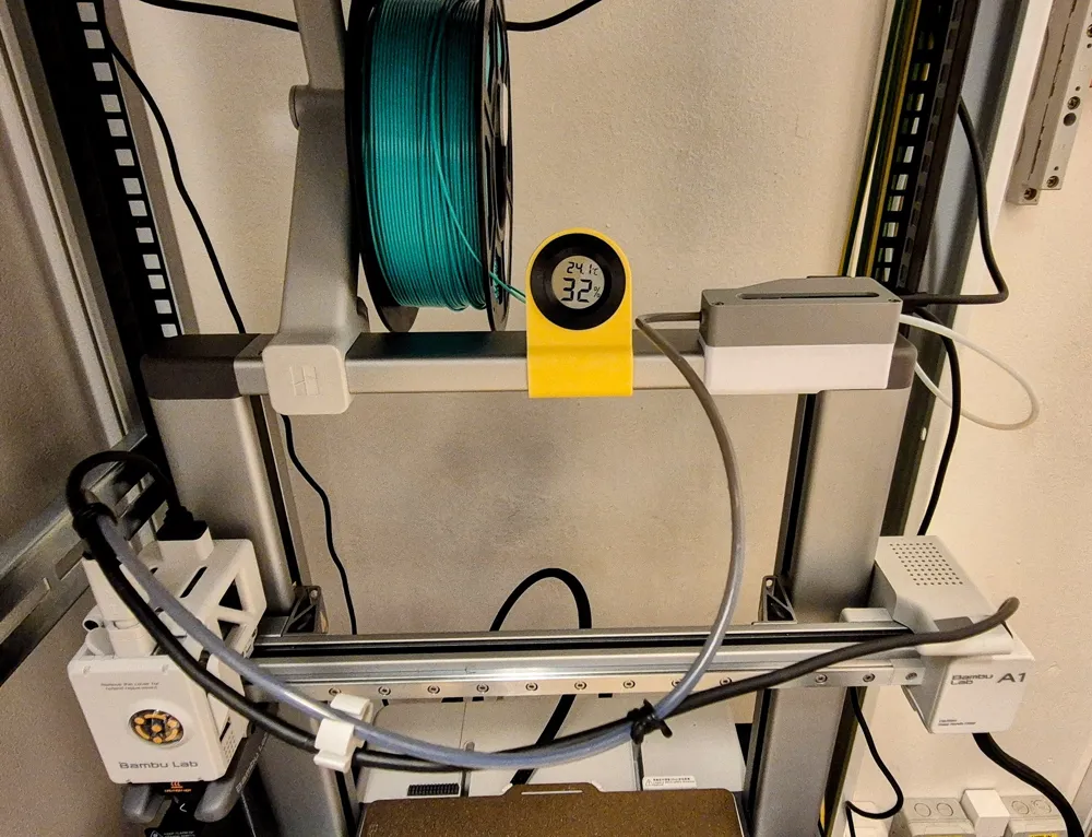 A1 AMS Filament Buffer, AMS Hub Bracket, AMS mod by Jendapce MakerWorld ...