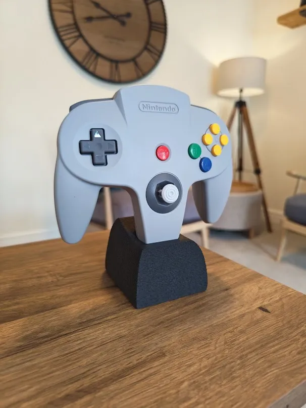 Nintendo 64 N64 Controller Stand - 2 Layouts - Free 3D Print Model ...
