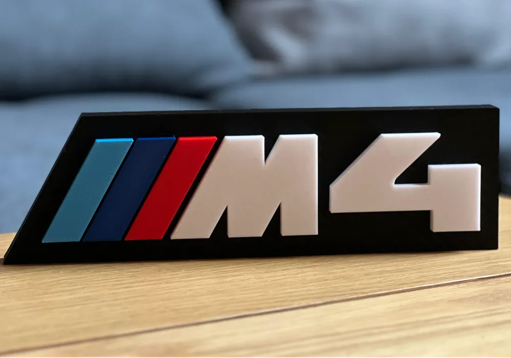 BMW M4 Logo by Rne_Lama - MakerWorld