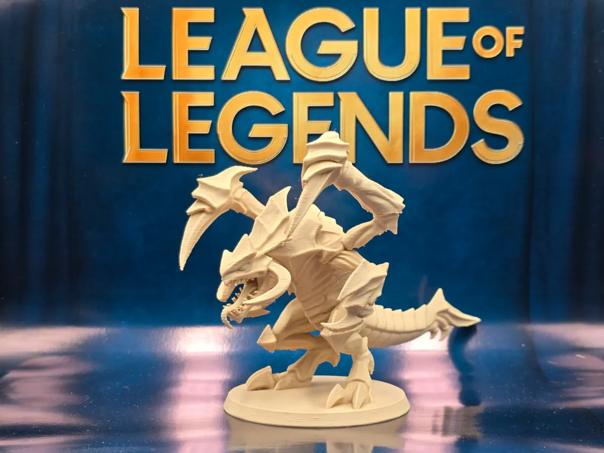 Cho'Gath ( League of Legends ) LoL - Modelo gratuito para impressão 3D ...