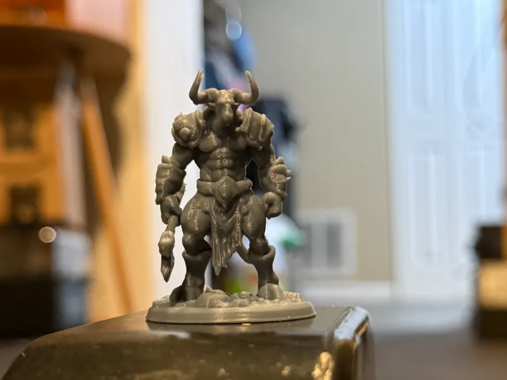 DnD Miniature Minotaur by wif1973 - MakerWorld