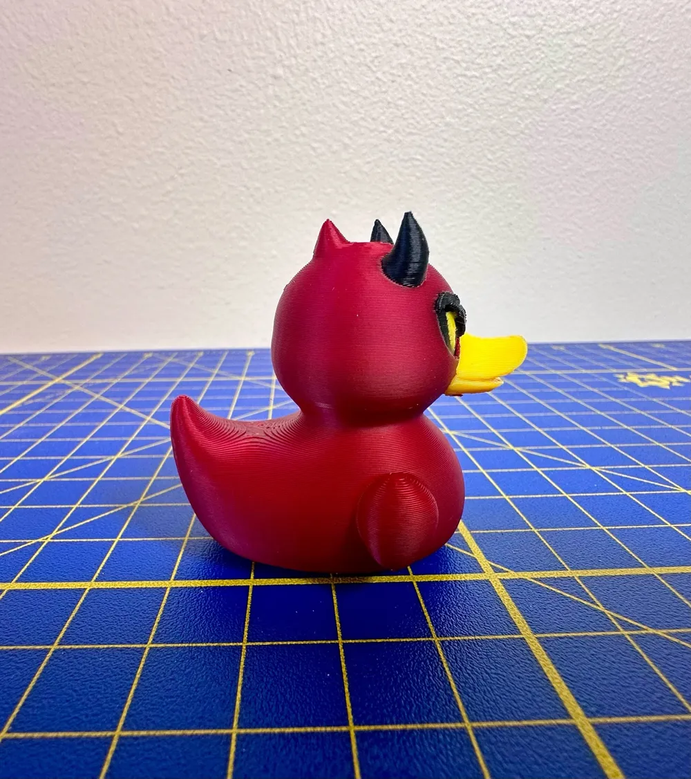 Devil Duck by Sergei MakerWorld: Download Free 3D Models
