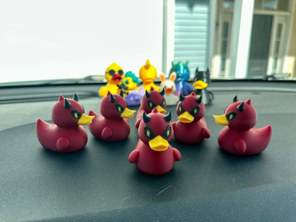 Devil Duck by Sergei MakerWorld: Download Free 3D Models