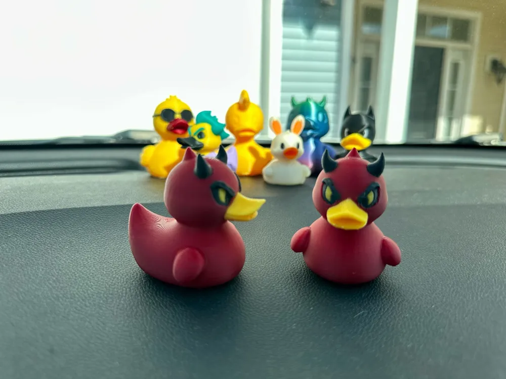 Devil Duck by Sergei MakerWorld: Download Free 3D Models