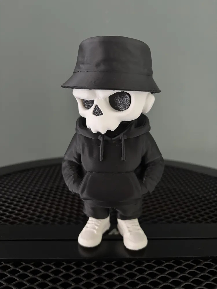 Urban Ghost – Multi-Part Skull Toy (ZKULL) by Slevin MakerWorld ...