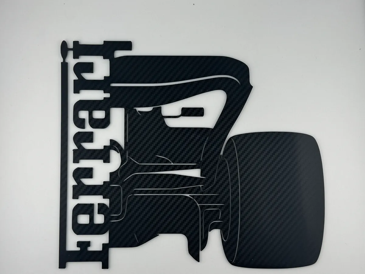 Silueta Ferrari F1 - Modelo de impresión 3D gratuito - MakerWorld