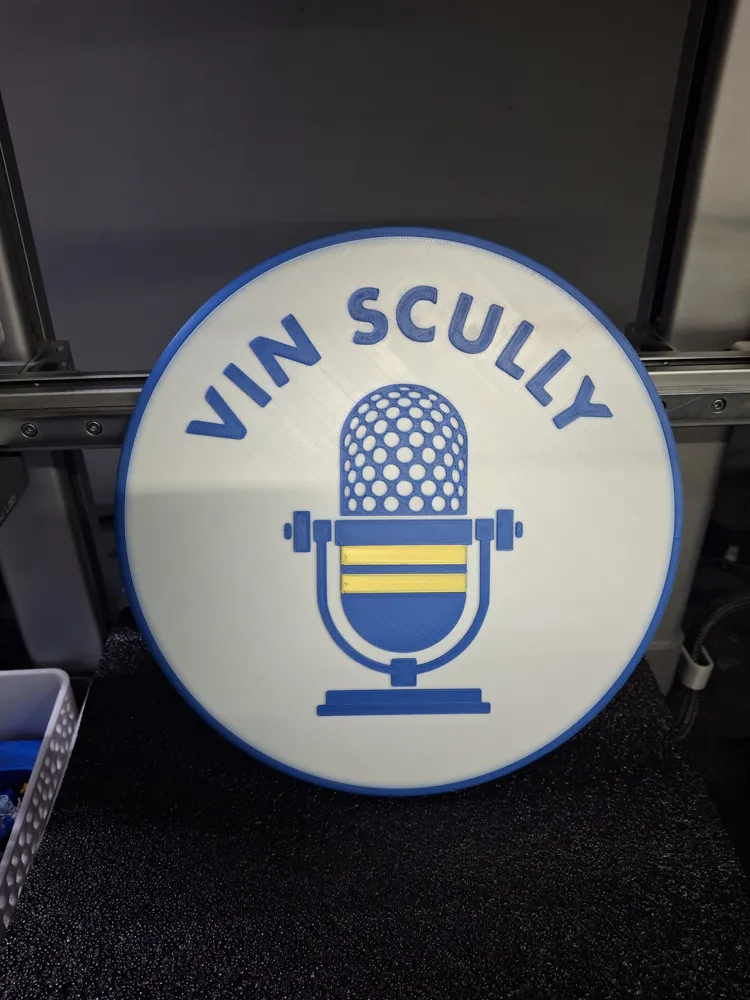 Vin Scully Sign by Unholyorders82 MakerWorld: Download Free 3D Models