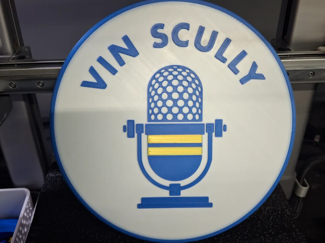 Vin Scully Sign by Unholyorders82 MakerWorld: Download Free 3D Models