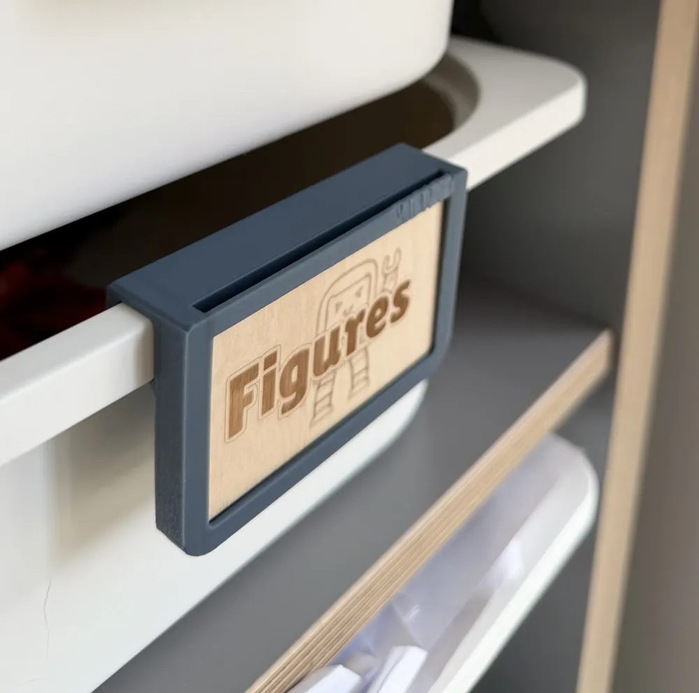 Ikea Trofast Label - Free 3D Print Model - MakerWorld