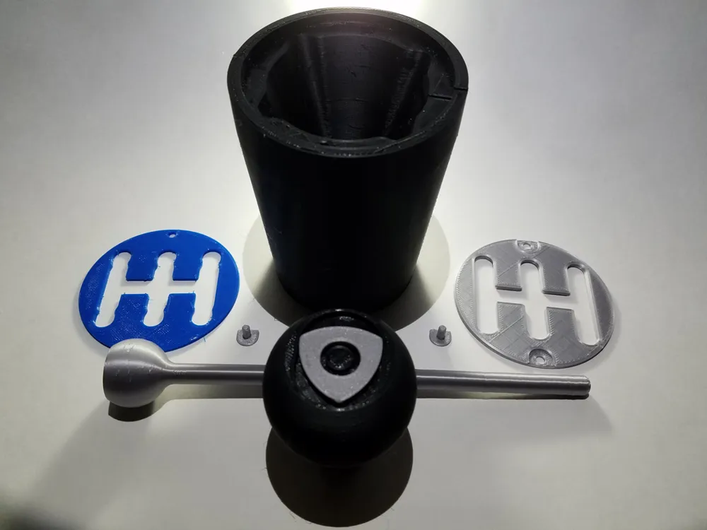 Cupholder Gear Shifter, 8 Knobs + Fidget Rotary by N426 - MakerWorld