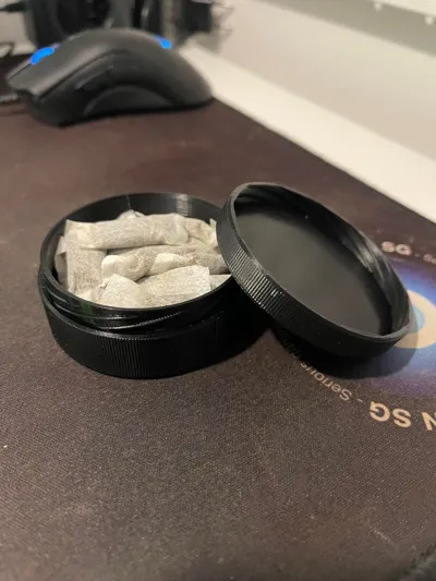 ZYN SNUS Round Container with Lid by denkovic - MakerWorld