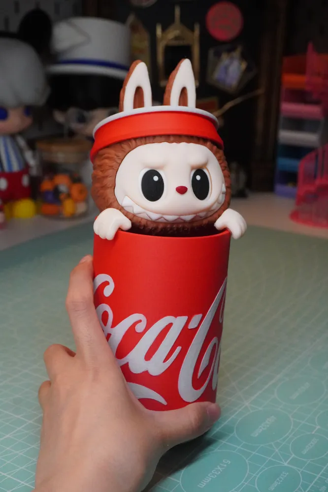 Geheimnisvoller Gast Labubu Cola-Dose von 狸狸子 MakerWorld: Kostenlose 3D ...