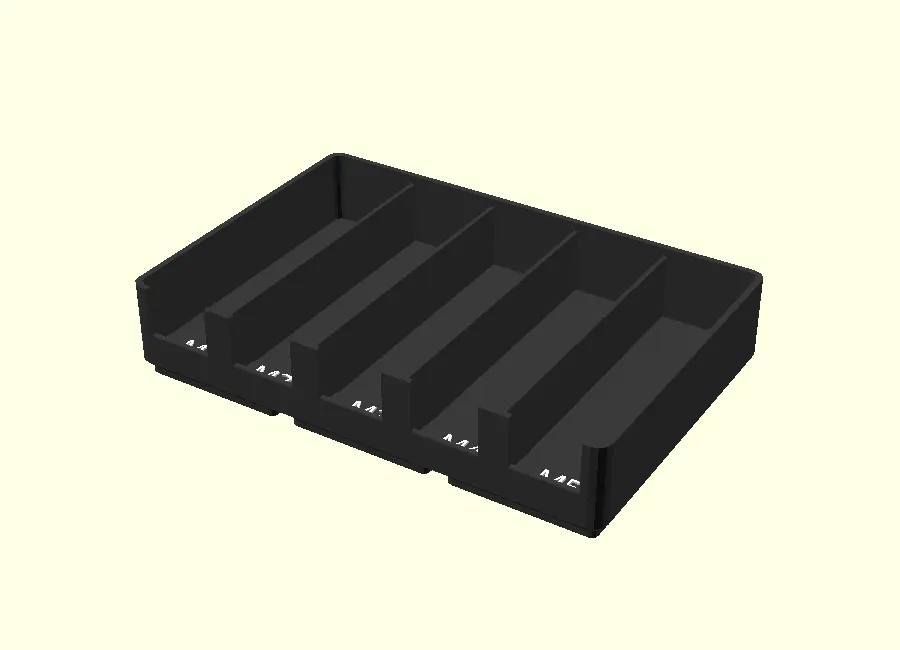 HardwareGrid Customizable Hardware Organizer Bin - Free 3D Print Model ...