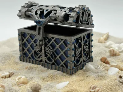 Fantasy Chest - Free 3D Print Model - MakerWorld