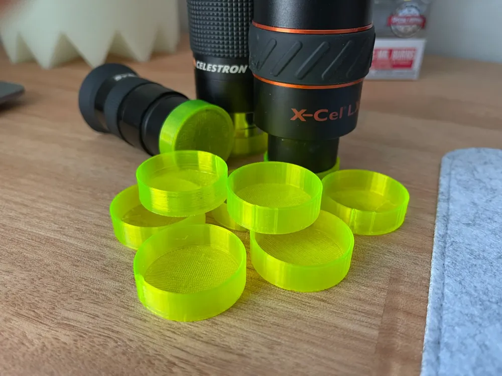 1.25" Teleskop Okular Staubschutzabdeckung – Kostenloses 3D-Druckmodell ...