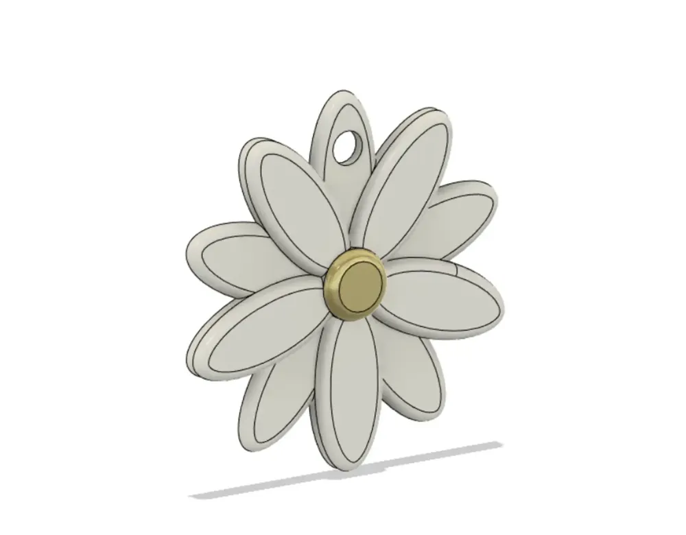 Daisy Keyring by Marche - MakerWorld