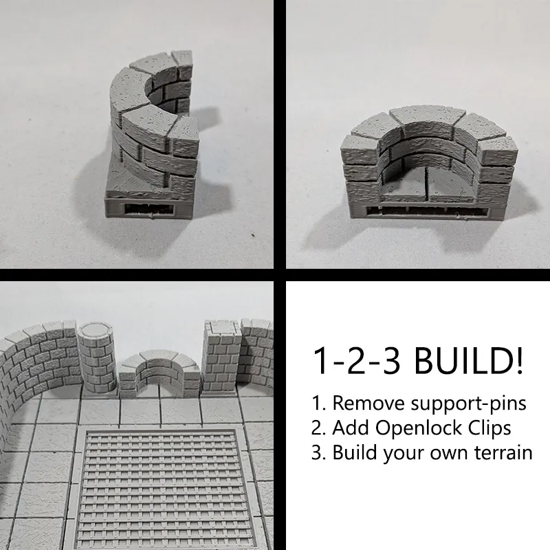 Cut Stone Alcove (Openforge Remix) Remixed by Together 3DMakerWorld ...