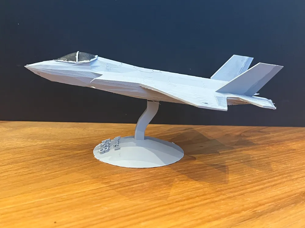 Realistic F-35B with open side - Free 3D Print Model - MakerWorld