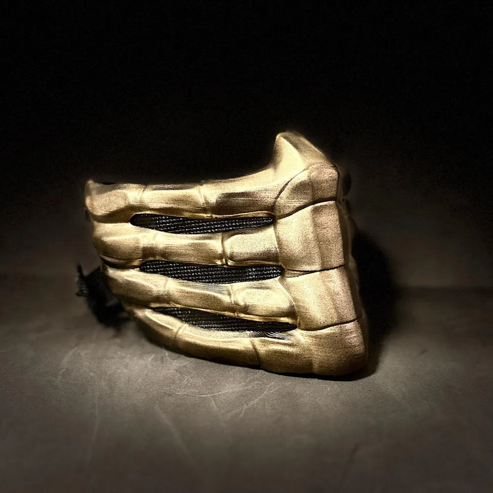 Scorpion mask from MK vs DC Universe - Free 3D Print Model - MakerWorld