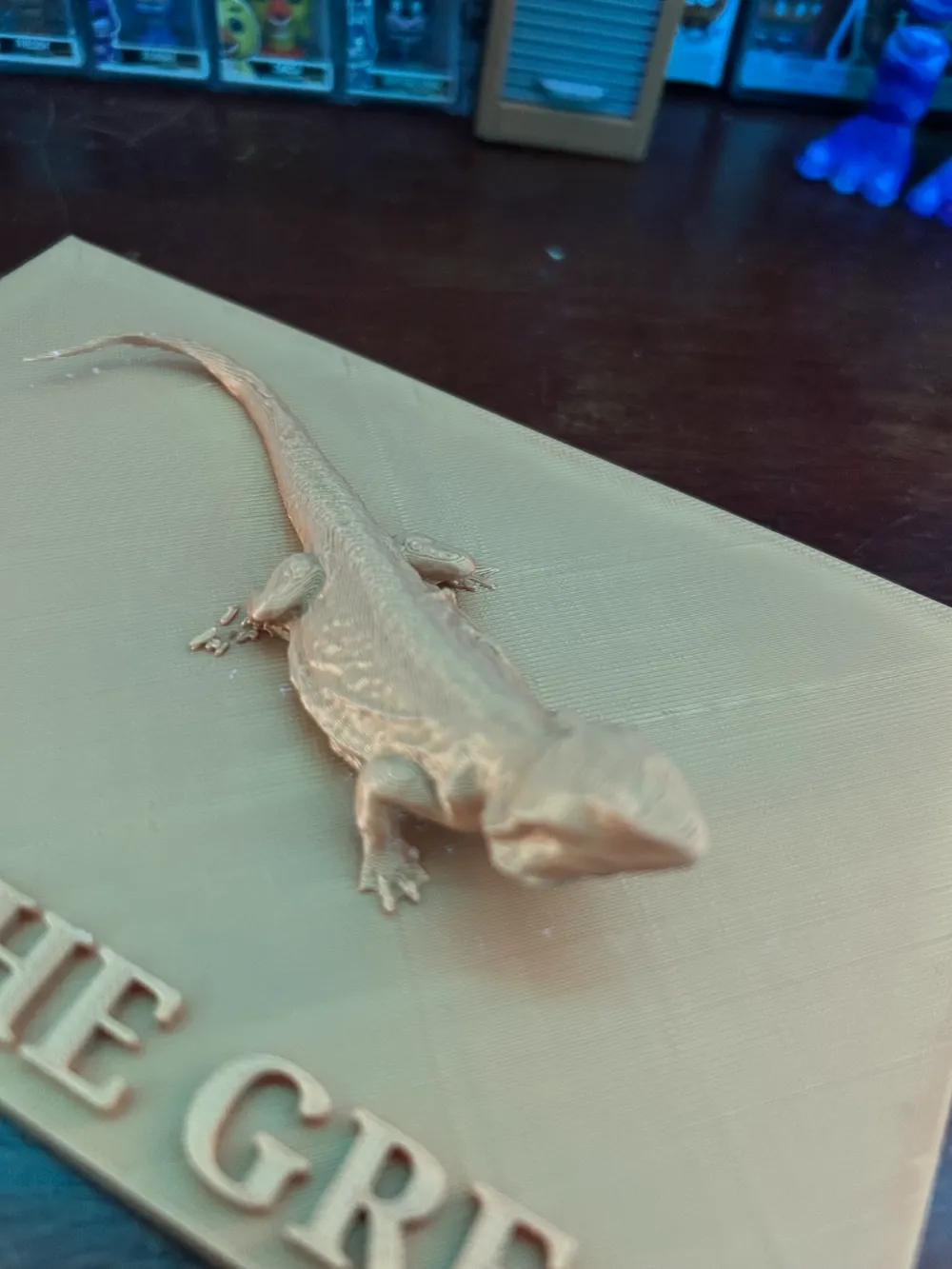 Bearded dragon. 3d scanned. - Free 3D Print Model - MakerWorld